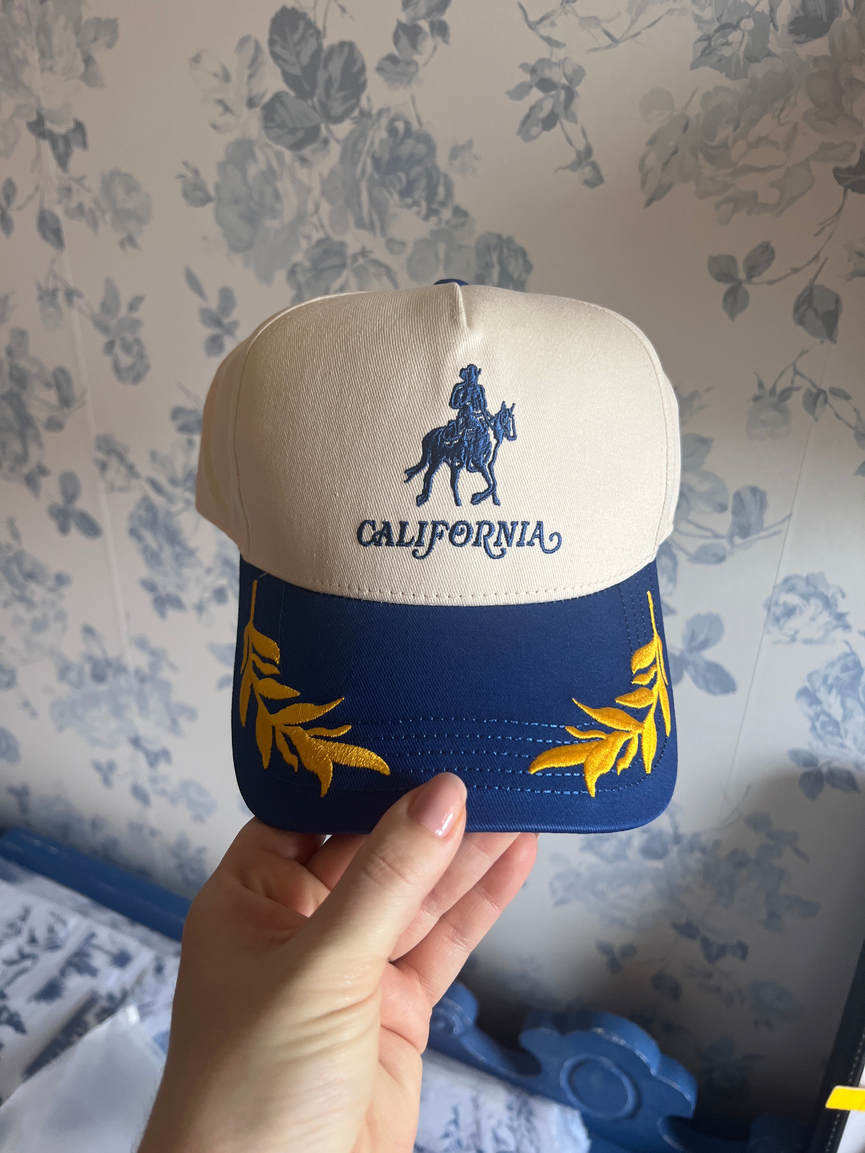 Coastal Cowboy California Laurel Blue Ivory Hat – Ella J Boutique